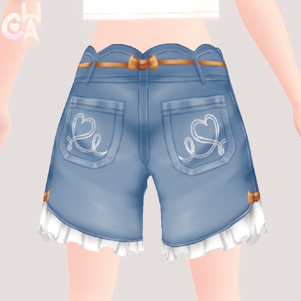 (Commercial) [VRoid] Bliss Shorts 8 Pack - ブリス・ショーツ8パック ...