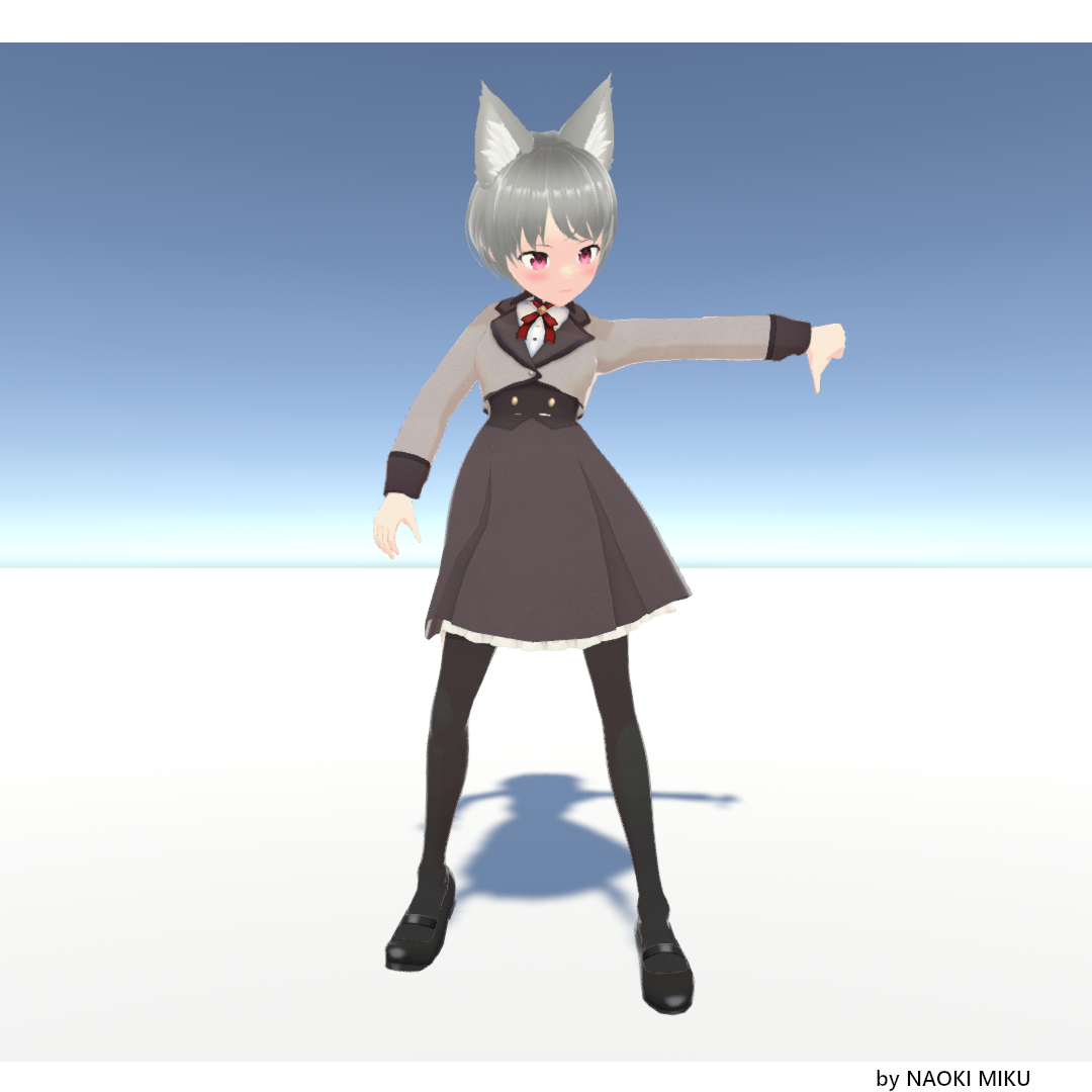 Unity BAD ポーズ - NAOKI MIKU - BOOTH