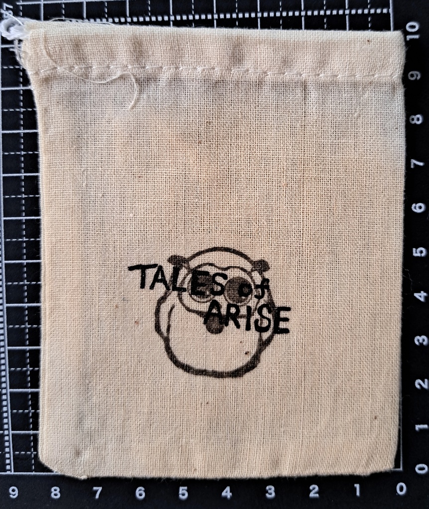 アライズ版巾着袋 - 黒猫のカギしっぽ - BOOTH