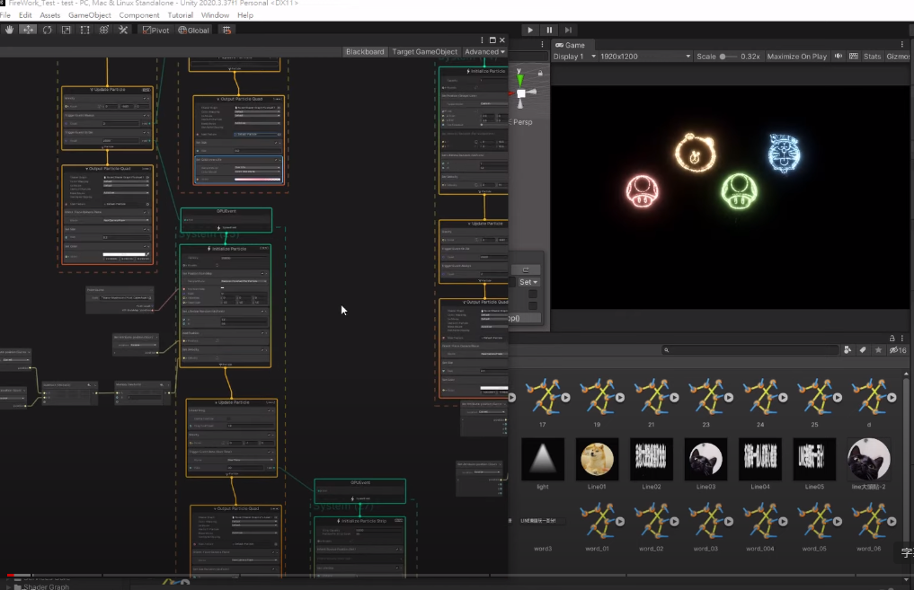 Unity VFX Graph：Image Fireworks - EricWang(Unity VFX Artist) - BOOTH