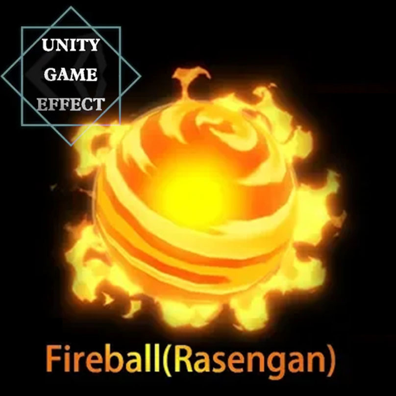 Unity Game VFX - Fireball - EricWang(Unity VFX Artist) - BOOTH