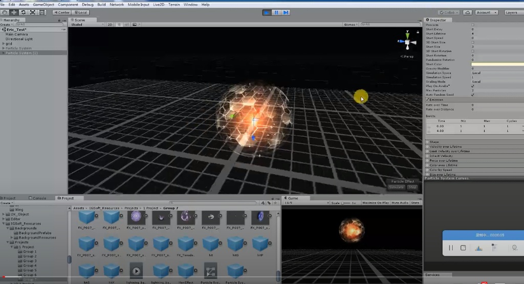 Unity Game VFX - Deflector shield - EricWang(Unity VFX Artist) - BOOTH