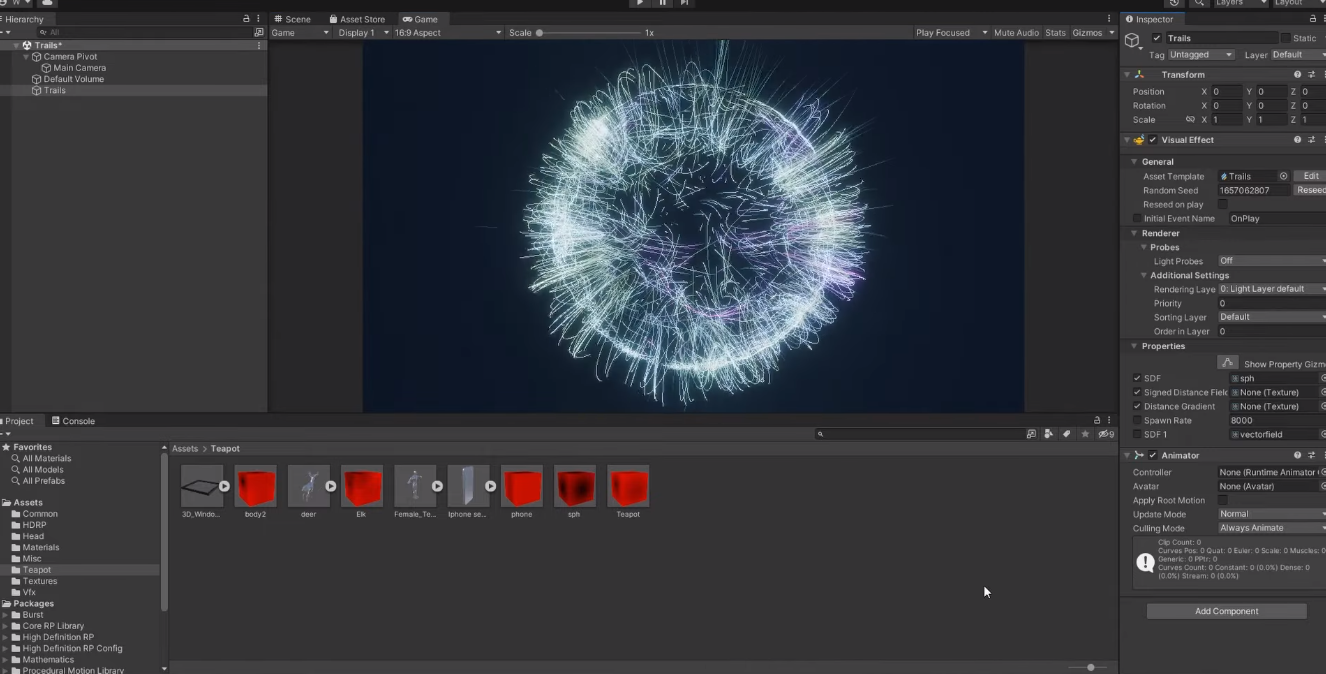 Unity VFX Graph：Use SDF to make model particle effects - EricWang(Unity VFX Artist) - BOOTH