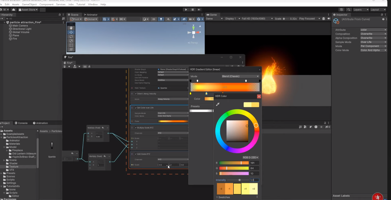 Unity VFX Graph：Particles Attraction - EricWang(Unity VFX Artist) - BOOTH