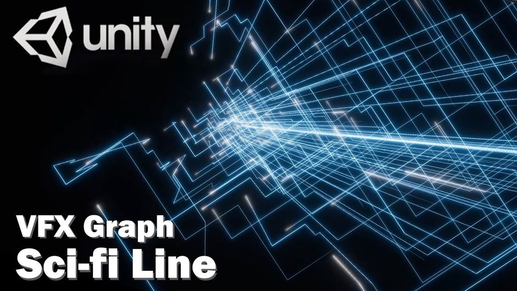 Unity VFX Graph：Sci-fi Line - EricWang(Unity VFX Artist) - BOOTH