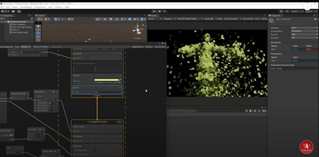 Unity VFX Graph：Post-it(Particles aggregate into models) - EricWang(Unity VFX Artist) - BOOTH