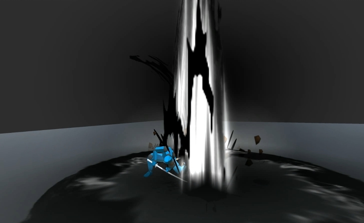 Unity Game VFX - Ink Sword Slash - EricWang(Unity VFX Artist) - BOOTH