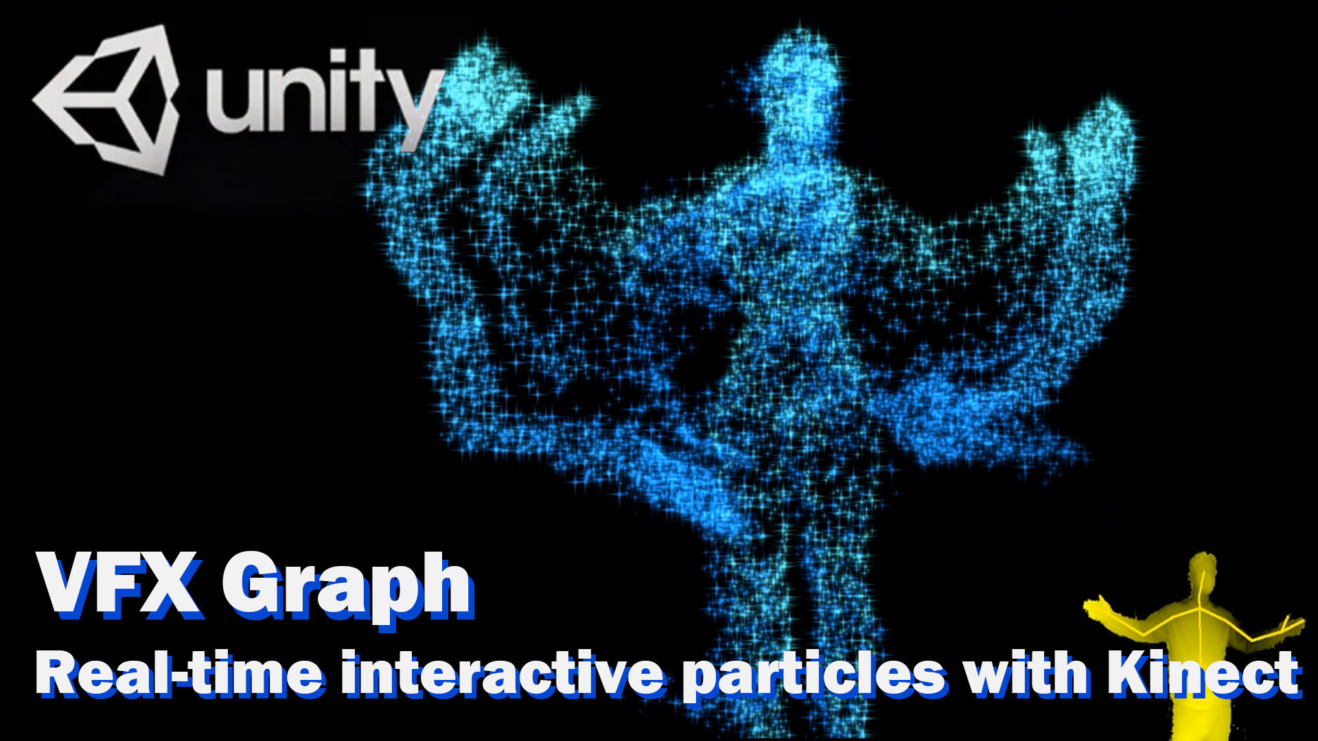 Unity VFX Graph：Real time interactive particles with Kinect V2 - EricWang(Unity VFX Artist) - BOOTH