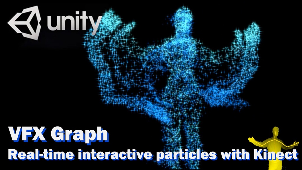 Unity Vfx Graph:real Time Interactive Particles With Kinect V2