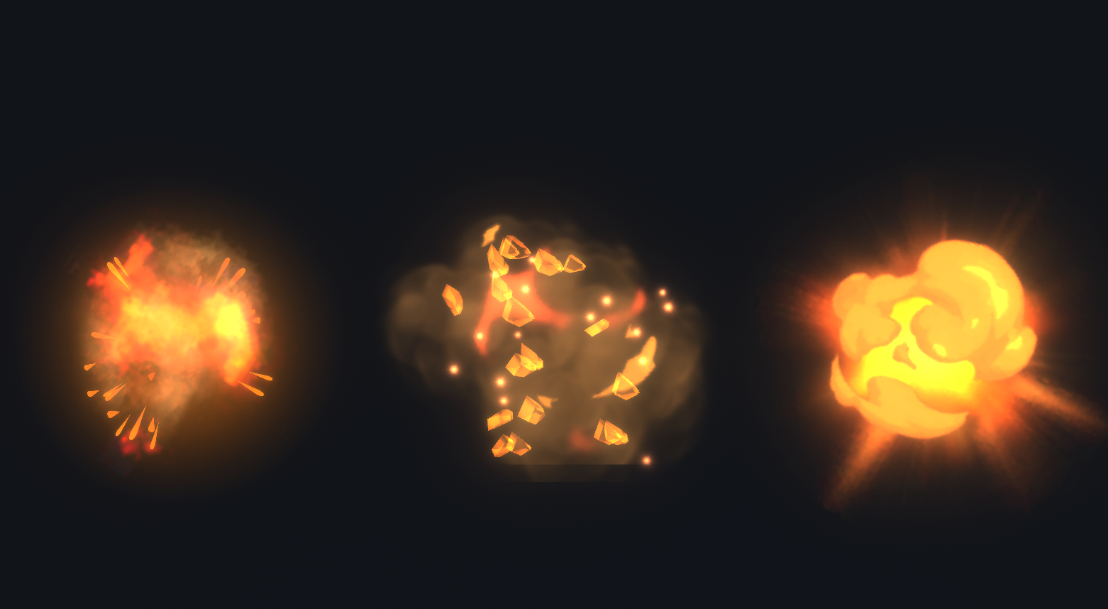 Unity Game VFX - FireSkill Collection - EricWang(Unity VFX Artist) - BOOTH