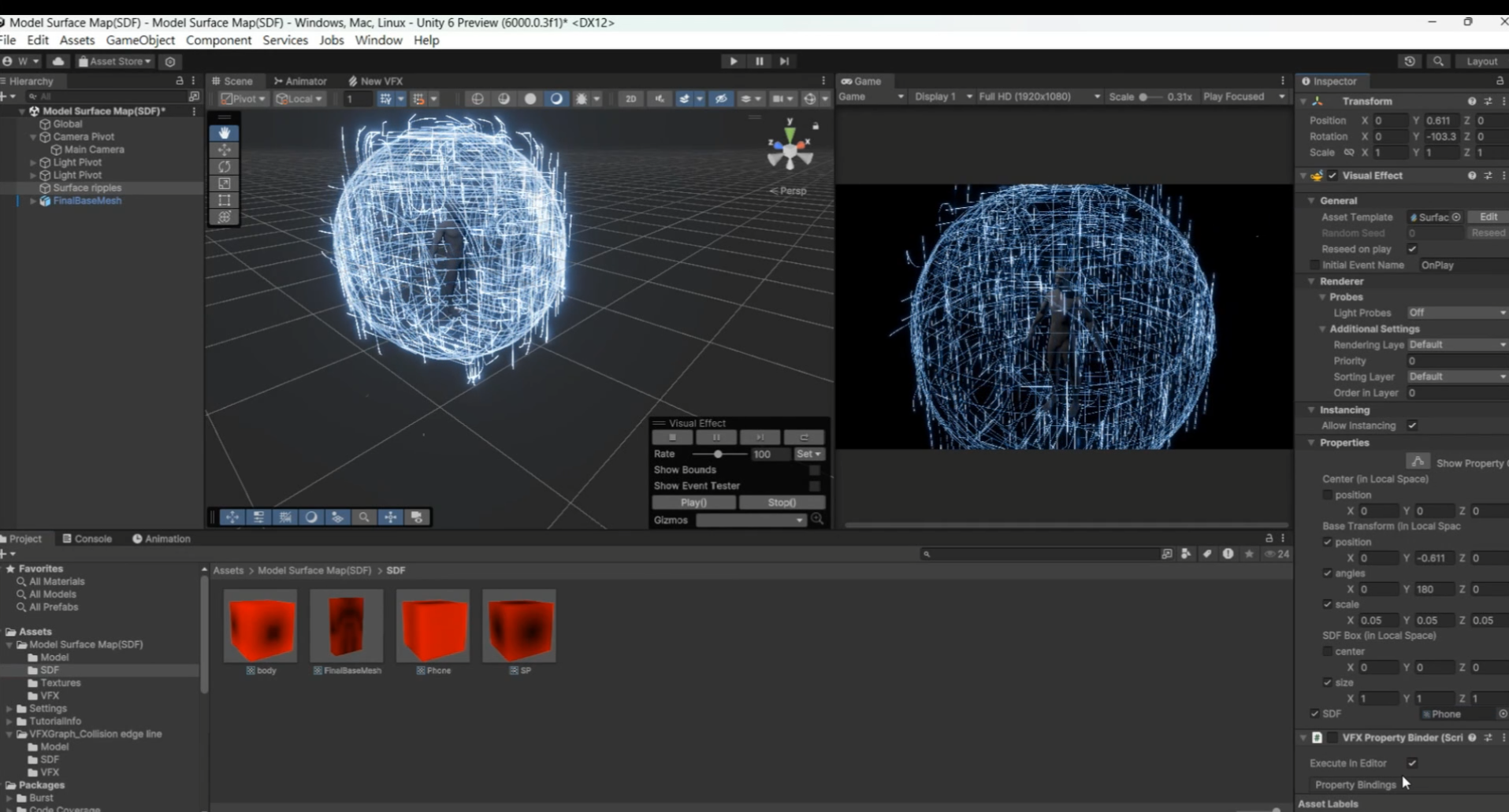 Unity Vfx Graph:collision Edge Line Sdf Ericwang Unity Vfx Artist