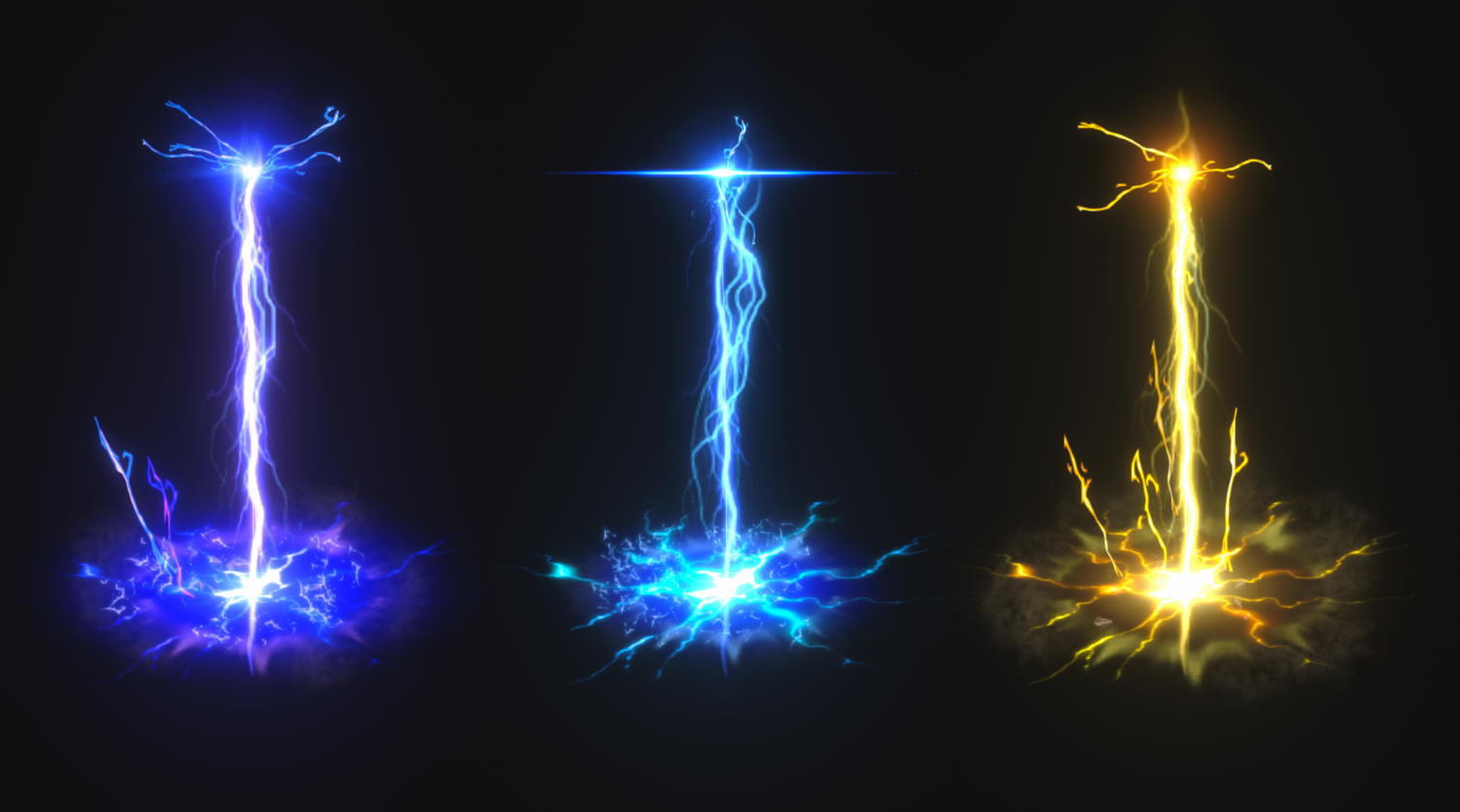 Unity Game VFX：Lightning Effect Collection - EricWang(Unity VFX Artist) - BOOTH