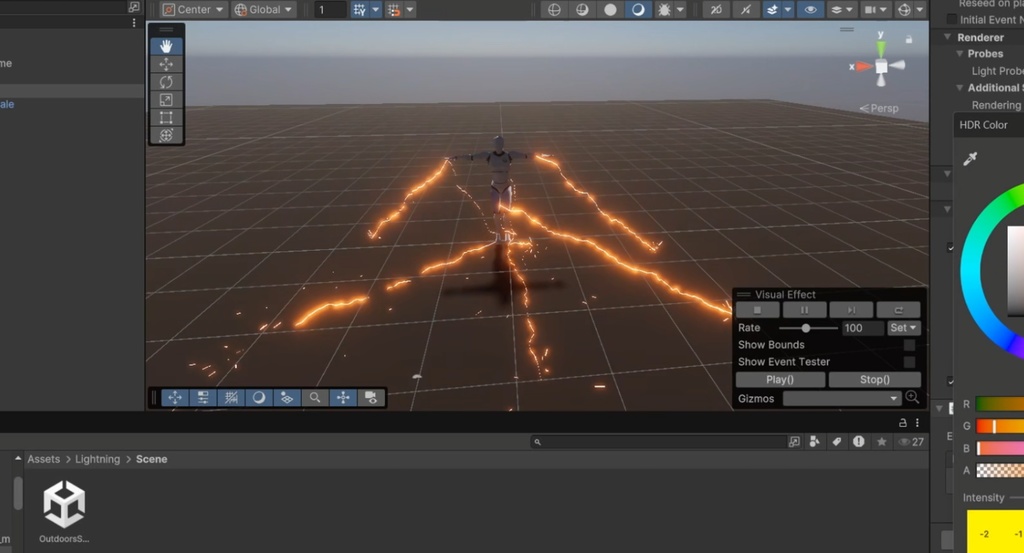 Unity VFX Graph：Electric and Collision Sparks - EricWang(Unity VFX Artist) - BOOTH