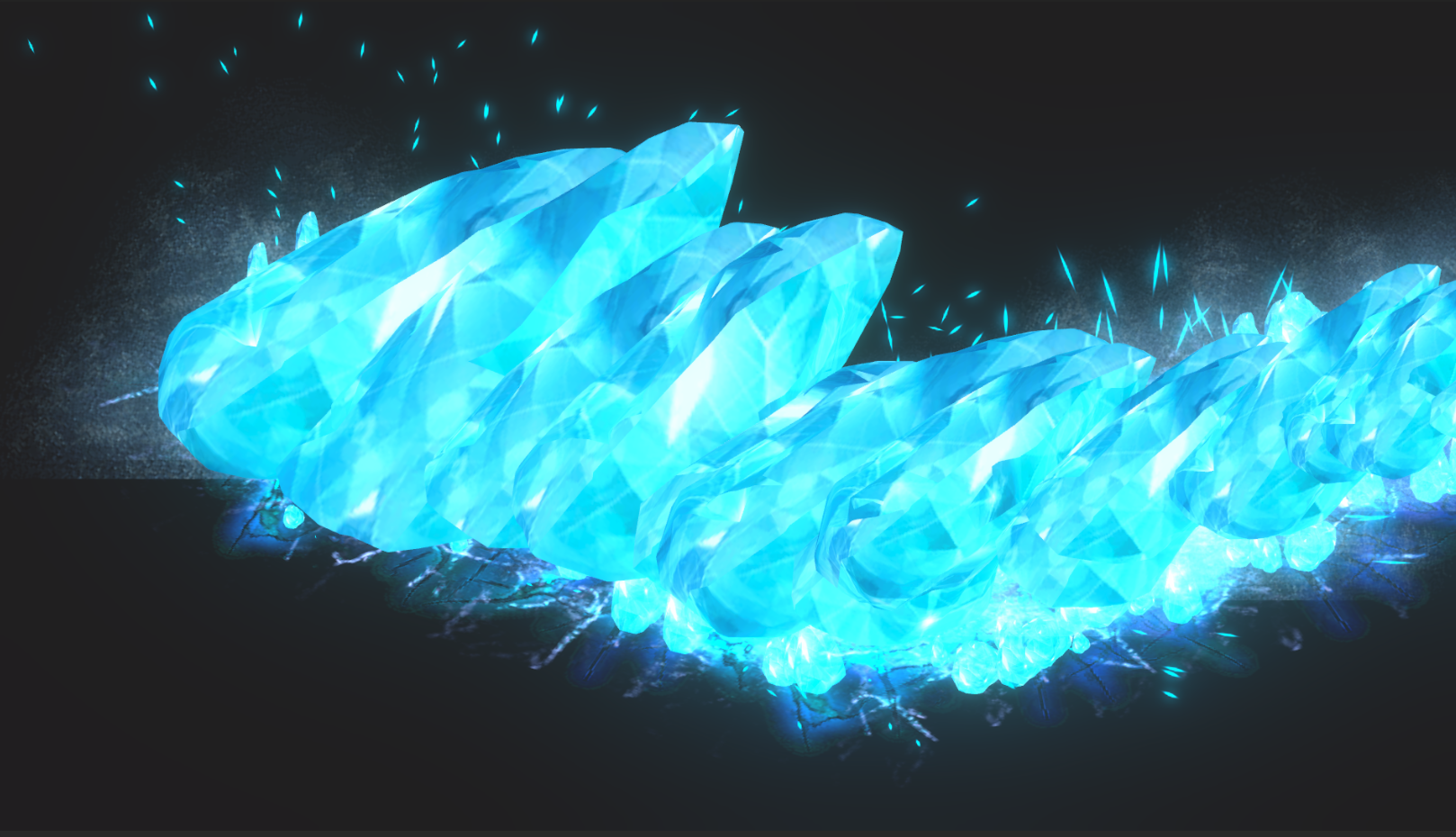 Unity Game VFX - Ice Skill Collection(URP) - EricWang(Unity VFX Artist ...