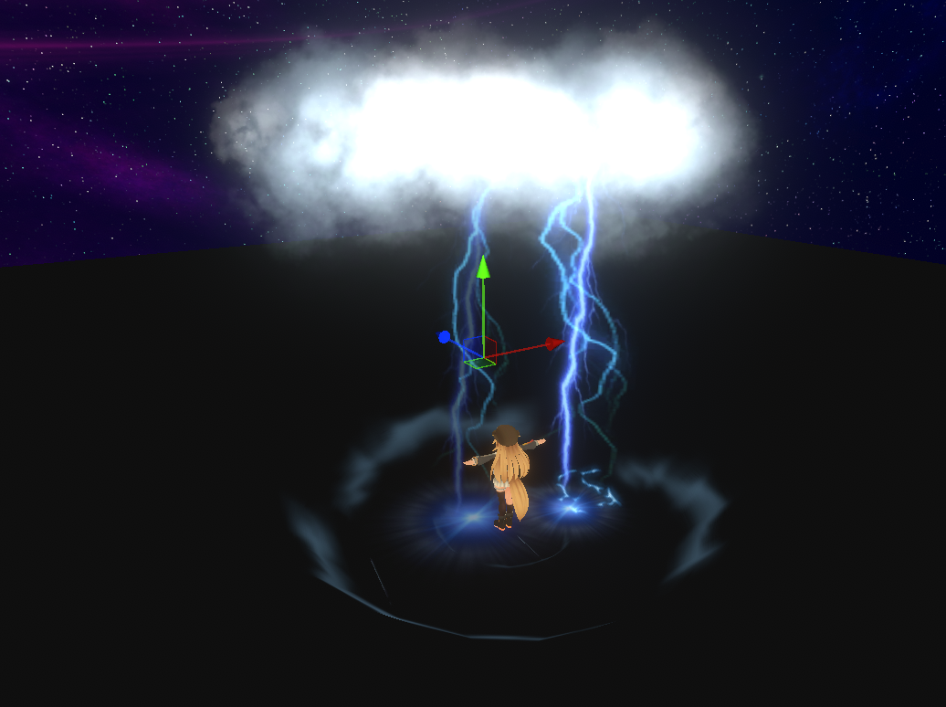 【VRChat/MA support/Quest】Thundercloud / 雷雲 - EricWang(Unity VFX Artist ...