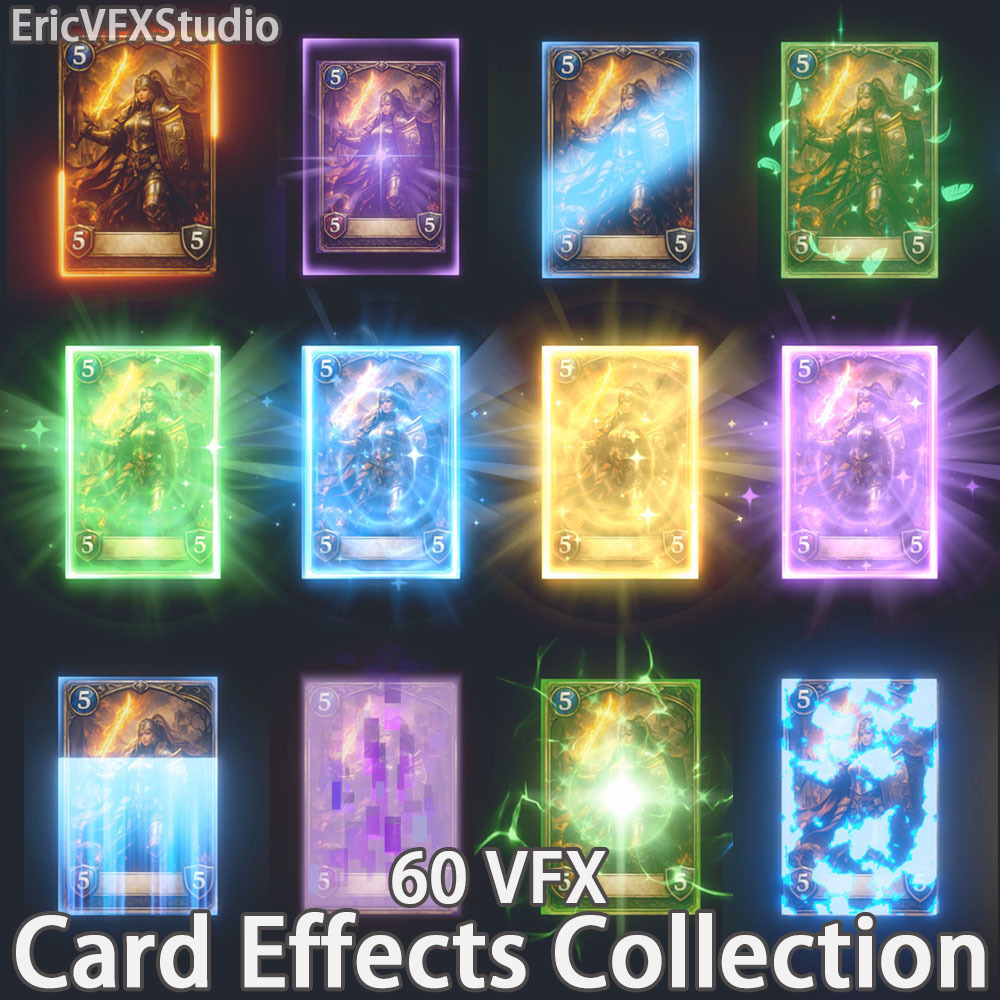 Unity Game VFX - Card Effects Collection - EricWang(Unity VFX Artist ...