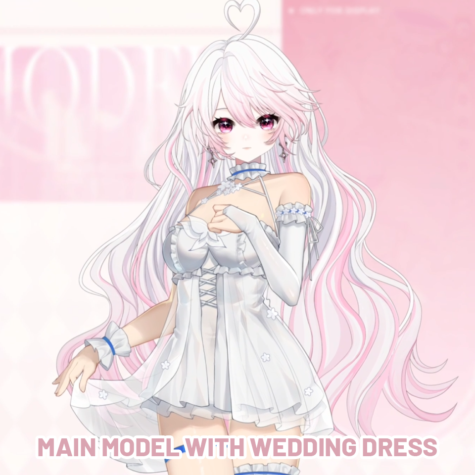 【live2dモデル】 ピンクの少女 ヴェルナ/【live2D Model】Velvette - Design.genius - BOOTH