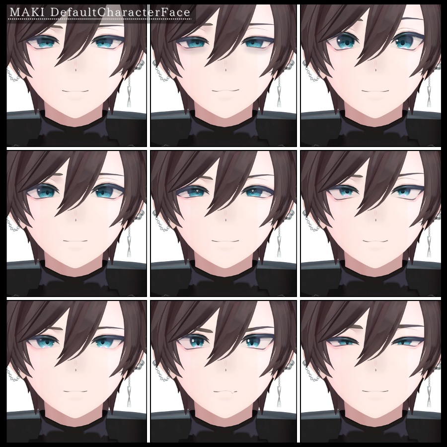 【碼希Maki】75Type♥表情パッケージFaceAnimation！ - ∔𝐒𝐡𝐚𝐩𝐞𝐬𝐡𝐢𝐟𝐭𝐞𝐫𝐂𝐥𝐢𝐧𝐢𝐜∔ - BOOTH