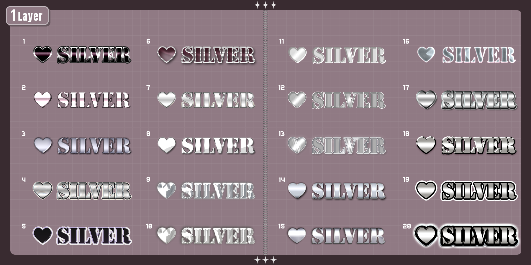 💗72h限定FREE&SALE【FREE/商用OK】+500StylePack 文字装飾レイヤースタイル - 𝐒𝐀𝐋𝐄 ∔ShapeshifterClinic∔ - BOOTH