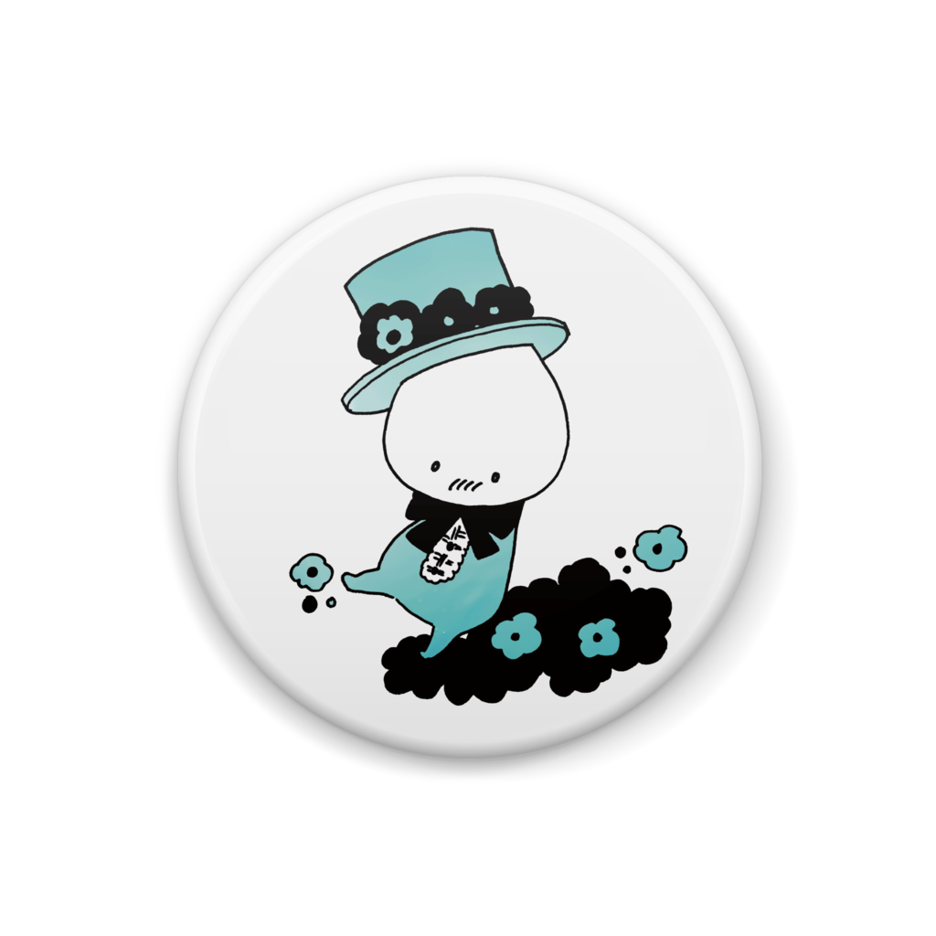 たまごだんしゃく 花咲く缶バッジ - めいたろKOUBO - BOOTH