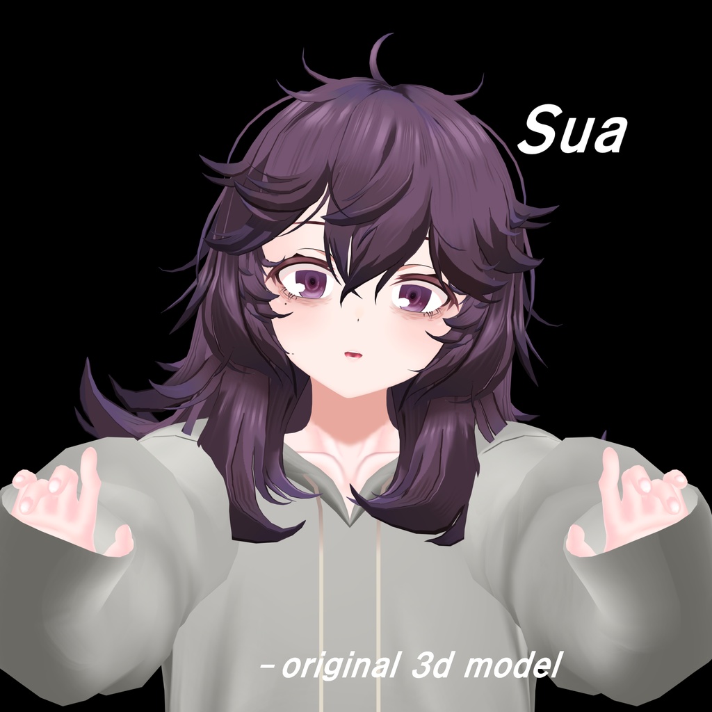 Sua [original 3d model] - chaam - BOOTH