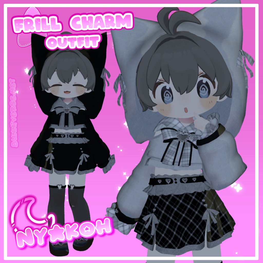 Frill Charm フリルチャーム「まめひなた」キプフェル - nyakoh - BOOTH