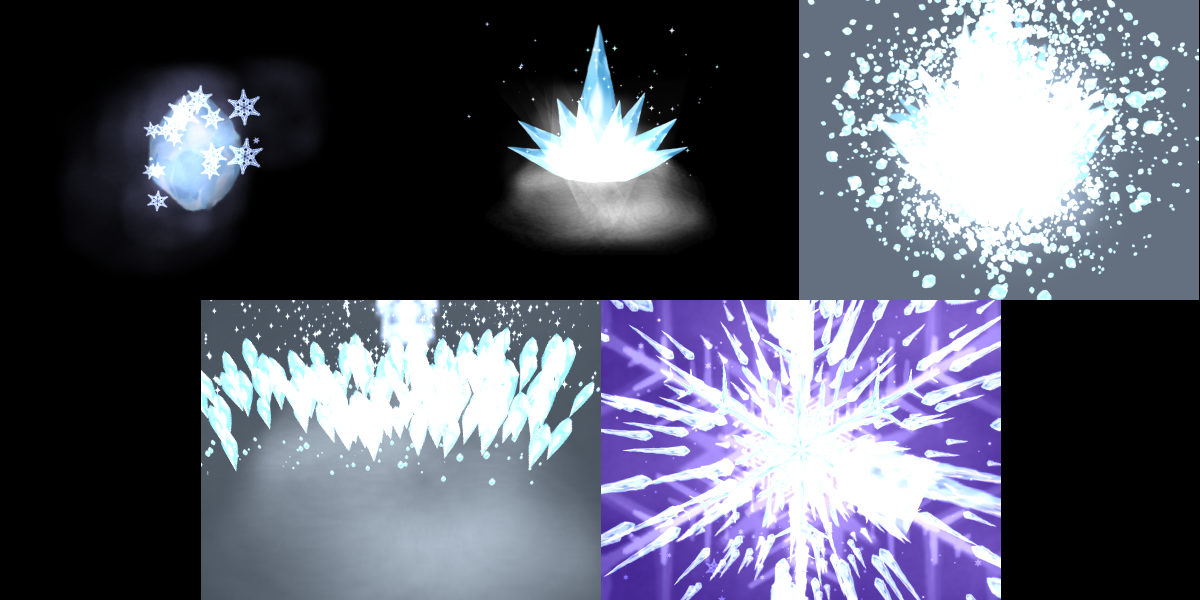 属性魔法エフェクト素材集 Elemental_Effect_10+1 - genfulew - BOOTH