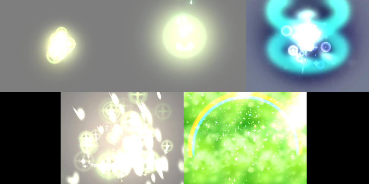 属性魔法エフェクト素材集 Elemental_Effect_10+1 - genfulew - BOOTH