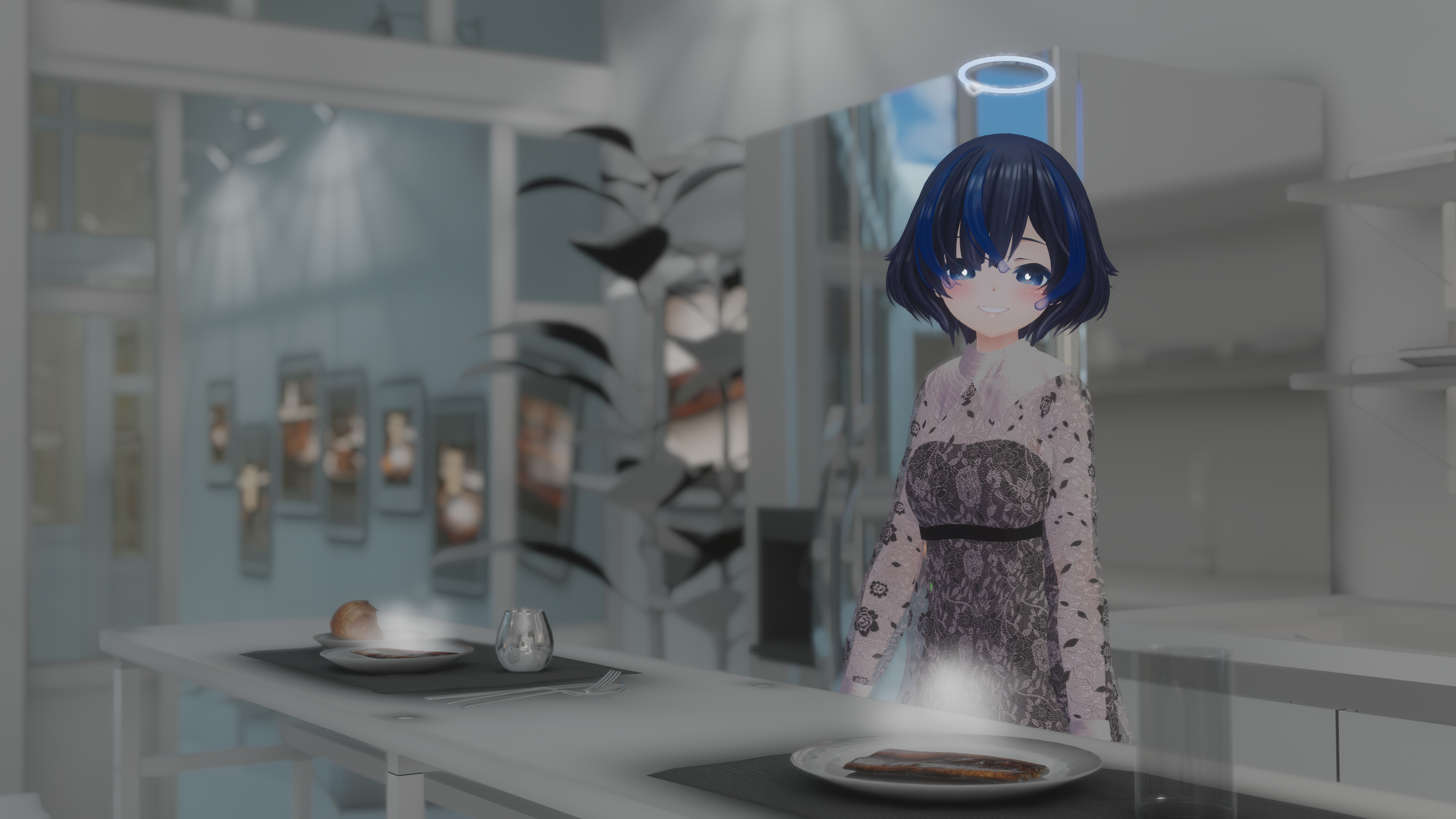 "See-Through Dress" Shizuku - dibi's workshop - BOOTH