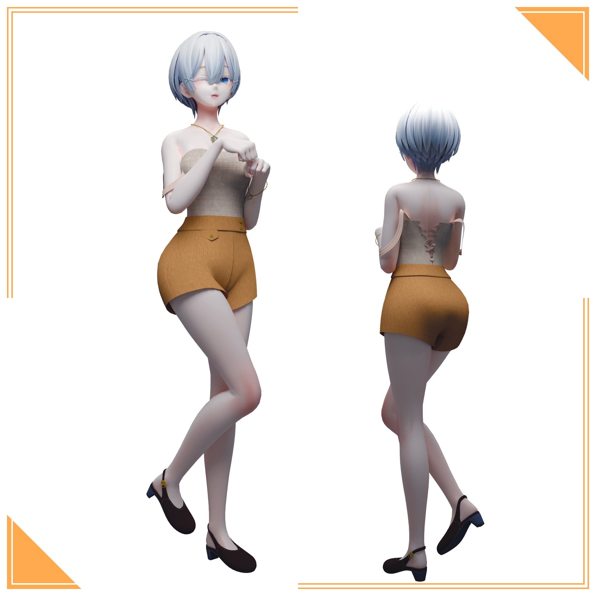 『Corset & Pants』Shinra - dibi's workshop - BOOTH