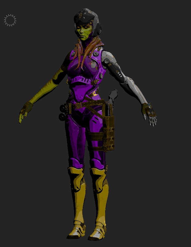 [SubstancePainter] Toon Shader - 3DCGBOOK出版 - BOOTH