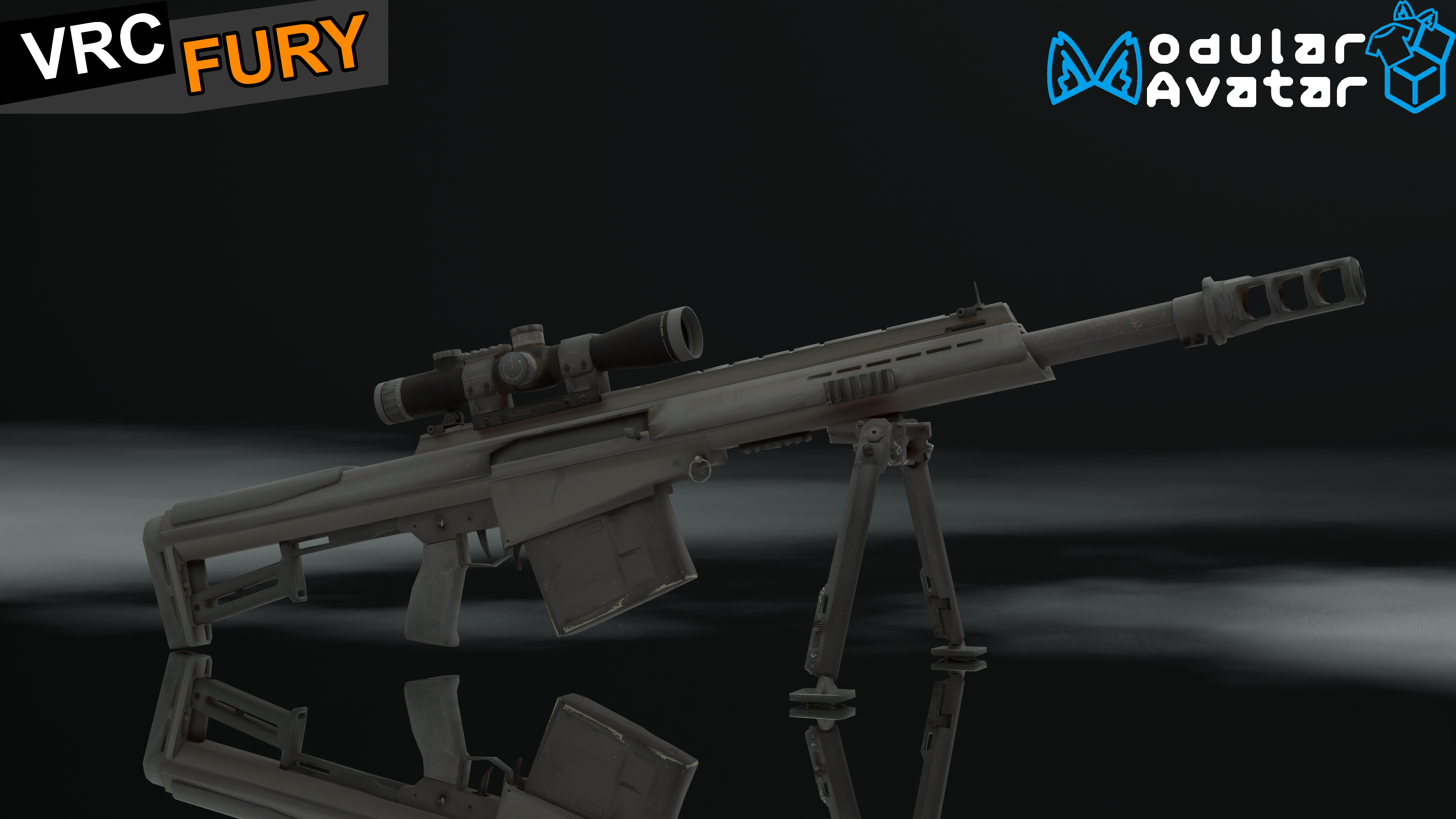 (VRChat) Barrett XM109 - burst289 - BOOTH