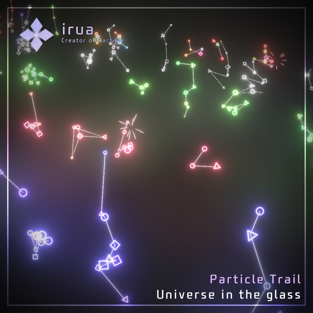 [Unity particle, VRC] Universe in the glass - IruaAtelier - BOOTH