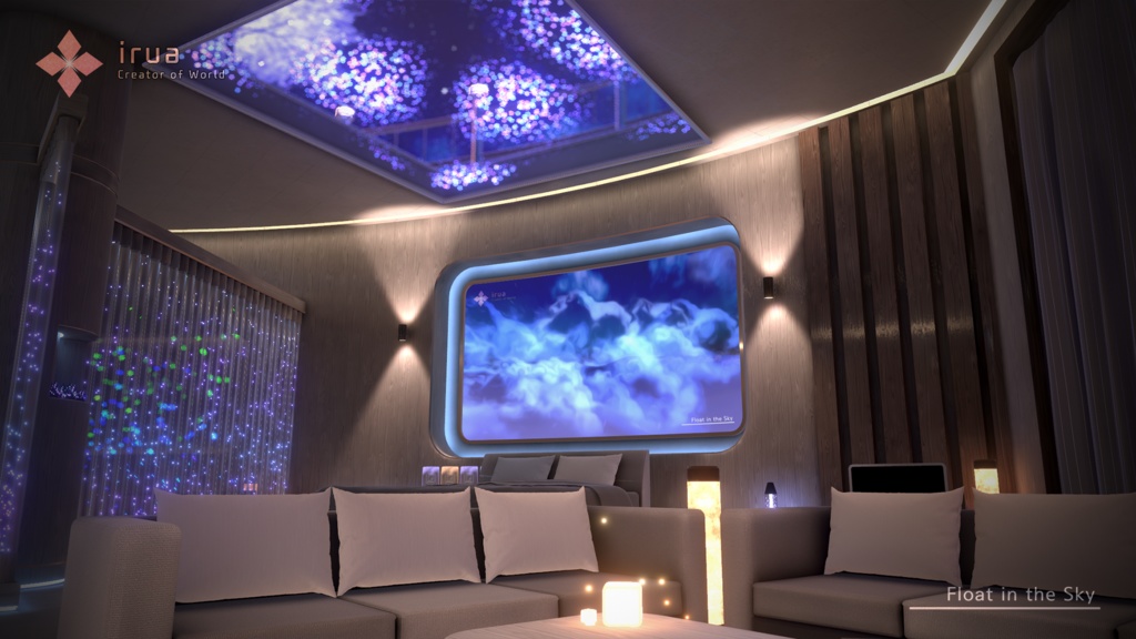 [VRC World, Android] Float in the Sky - IruaAtelier - BOOTH