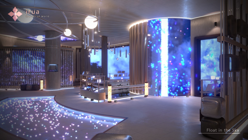 [VRC World, Android] Float in the Sky - IruaAtelier - BOOTH