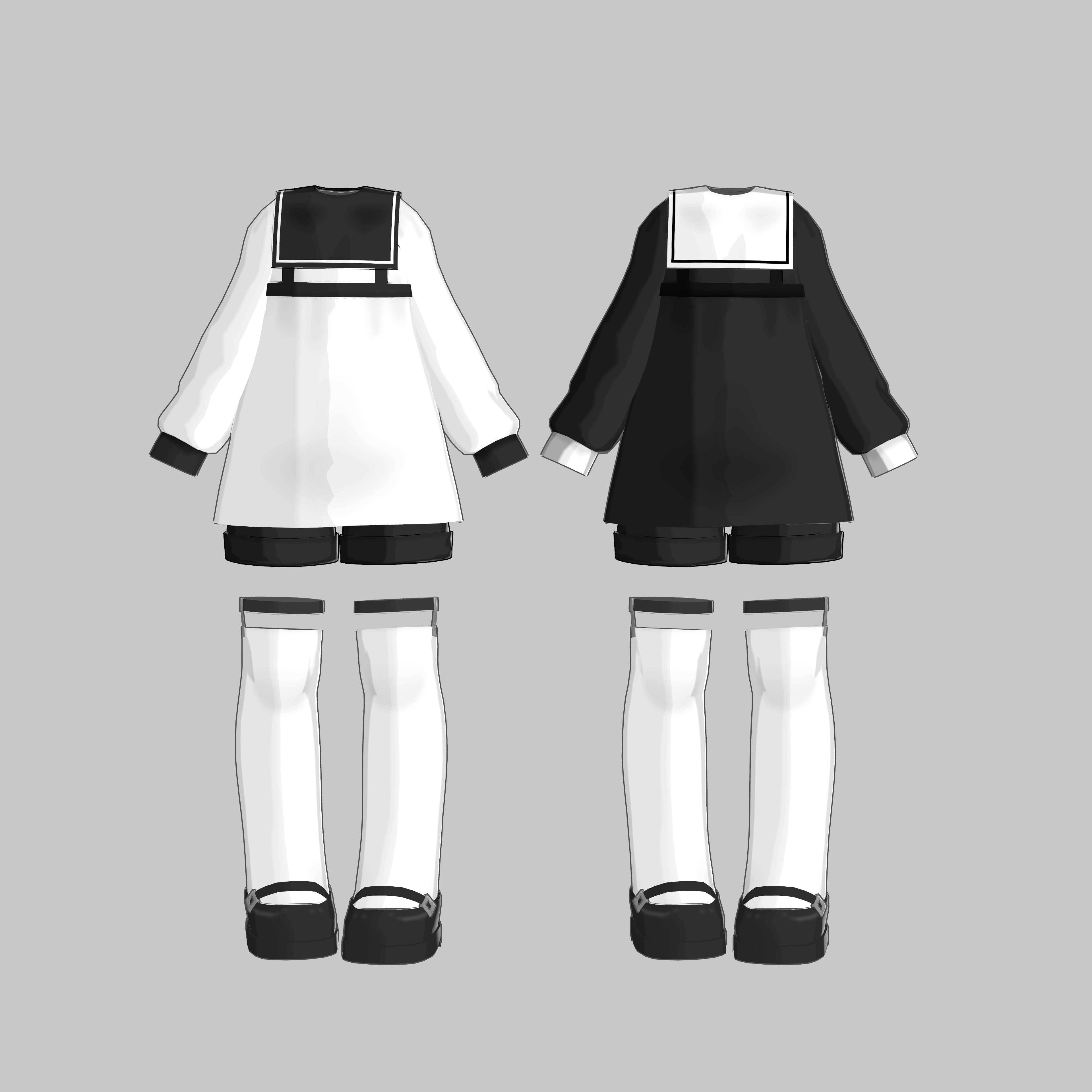 Square Collar Uniform for MameFriends #atelierSuuria - atelierSuuria ...
