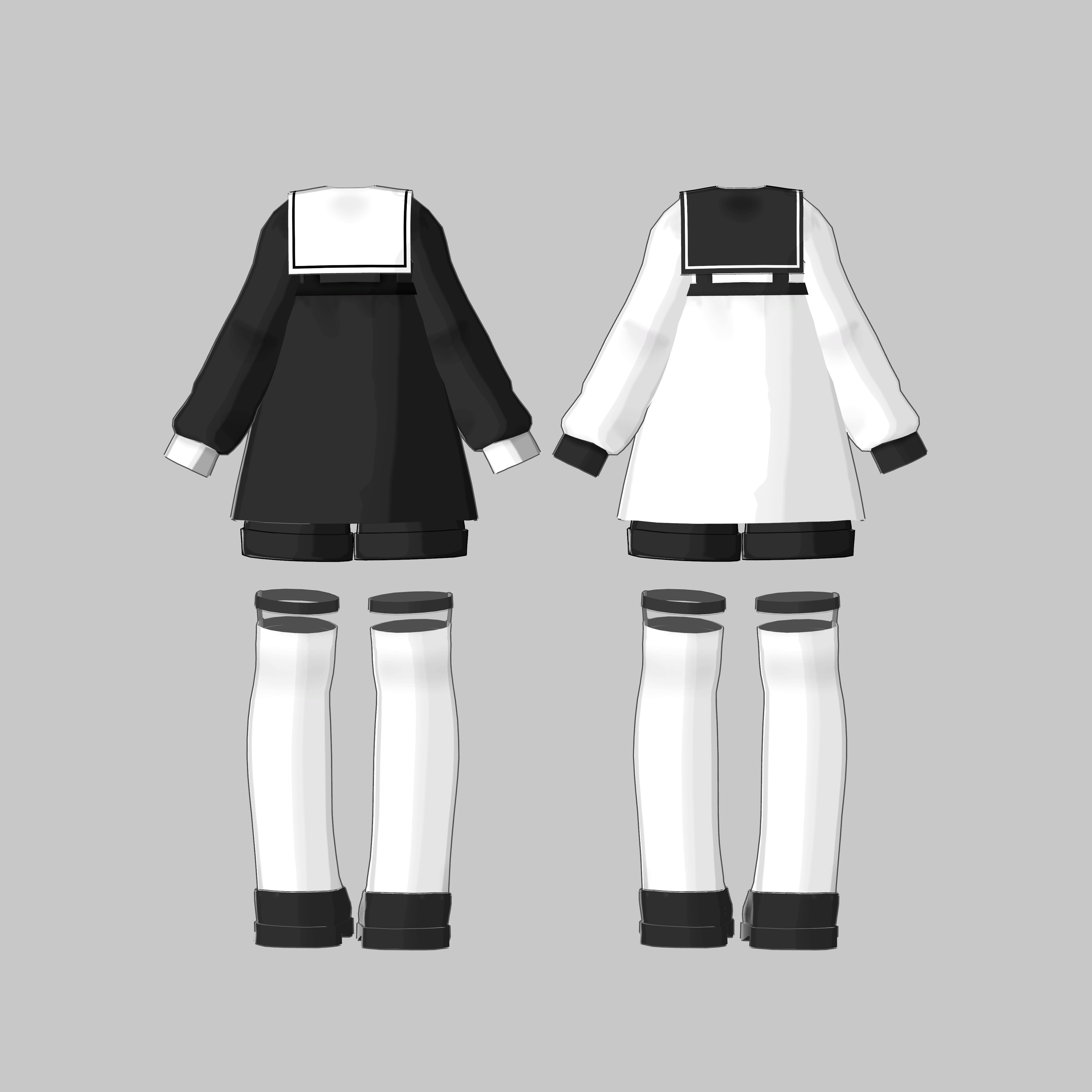 Square Collar Uniform for MameFriends #atelierSuuria - atelierSuuria ...
