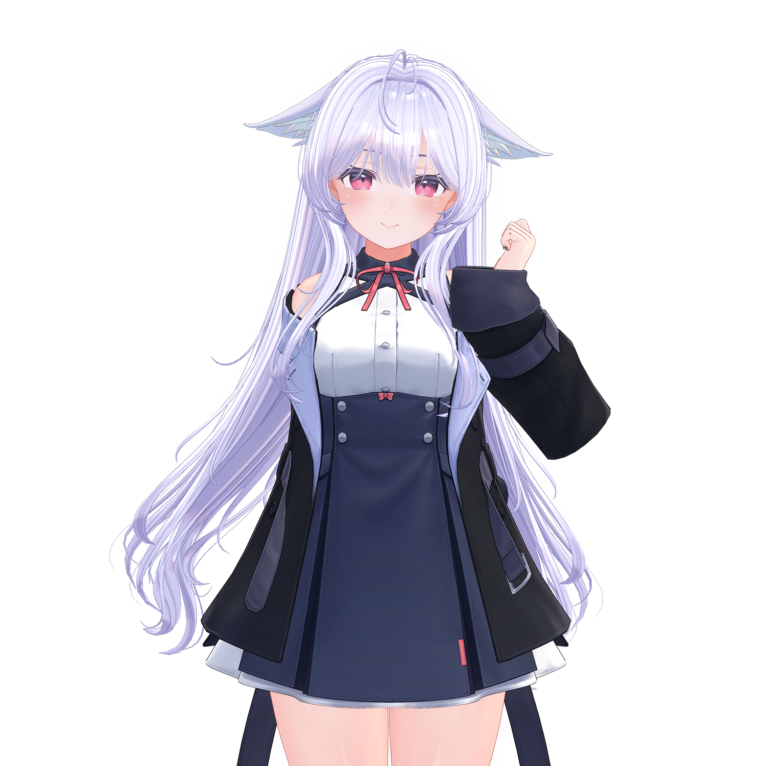 【VRChat 3D hair】 twin long hair - ROSI atelier - BOOTH