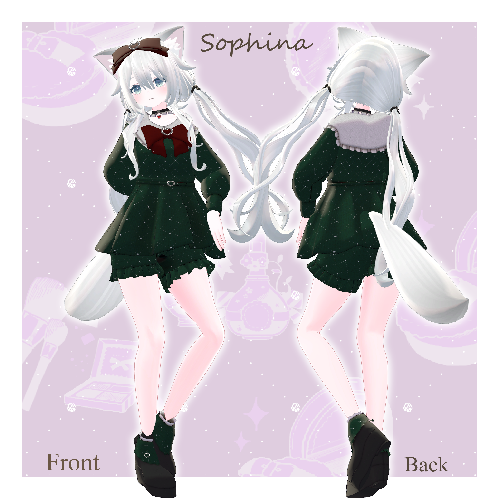 【6アバター対応】lovely-dovely【VRChat想定】 - QW_Style - BOOTH
