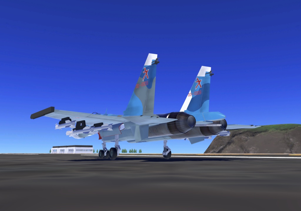 《VRChat想定》B-SU33改《飛行可能モデル》 - Studio-Symphonys- - BOOTH