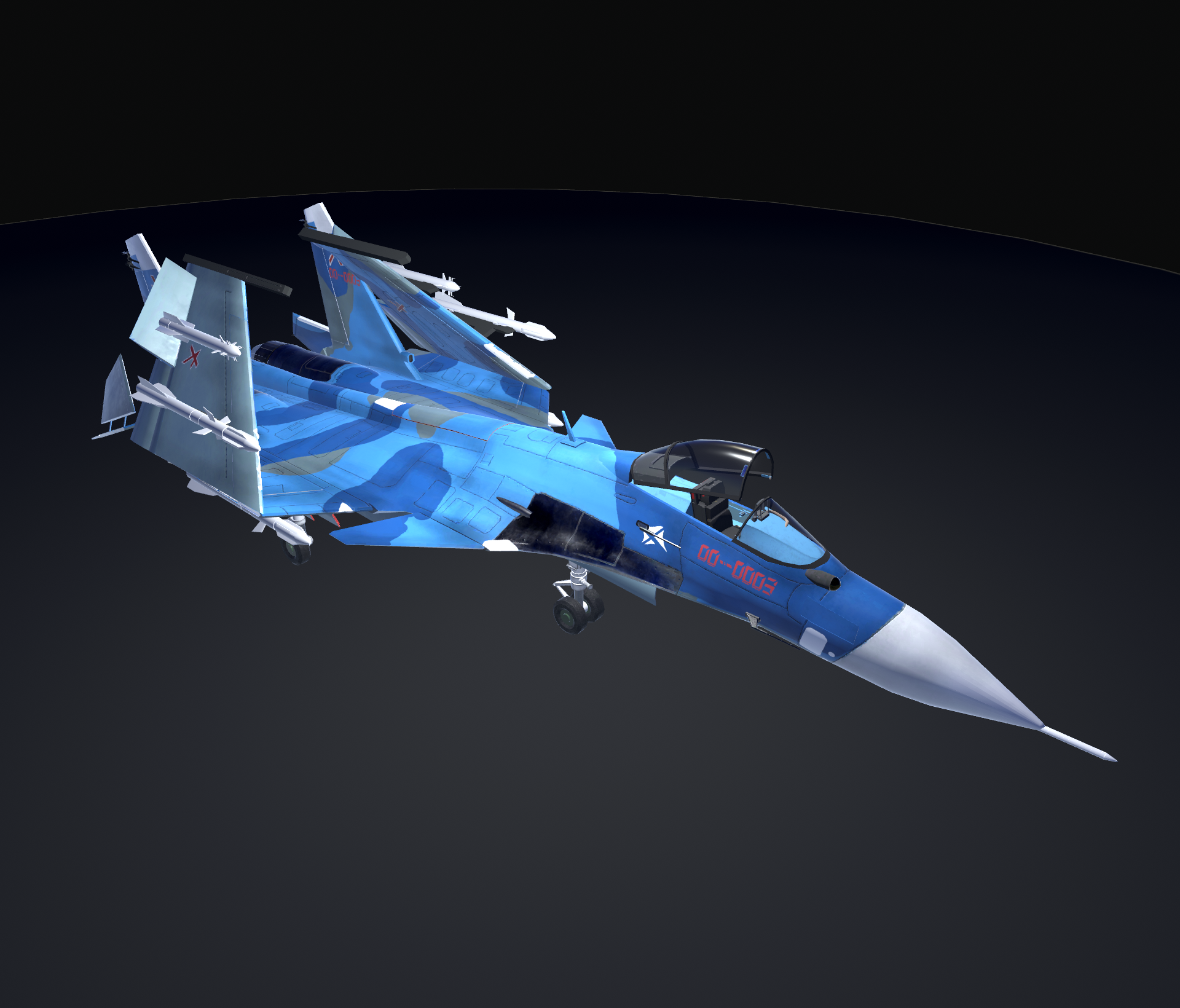 《VRChat想定》B-SU33改《飛行可能モデル》 - Studio-Symphonys- - BOOTH