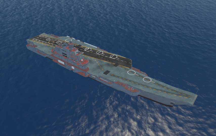 《VRChat想定》重航空巡洋艦「B-ADKZ」《ギミック付き3Dモデル》 - Studio-Symphonys- - BOOTH