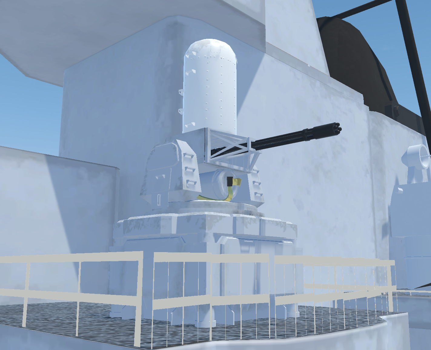 《VRChat想定》戦艦 B-iowa（アイオワ）+主砲、対空砲ギミック付き - Studio-Symphonys- - BOOTH