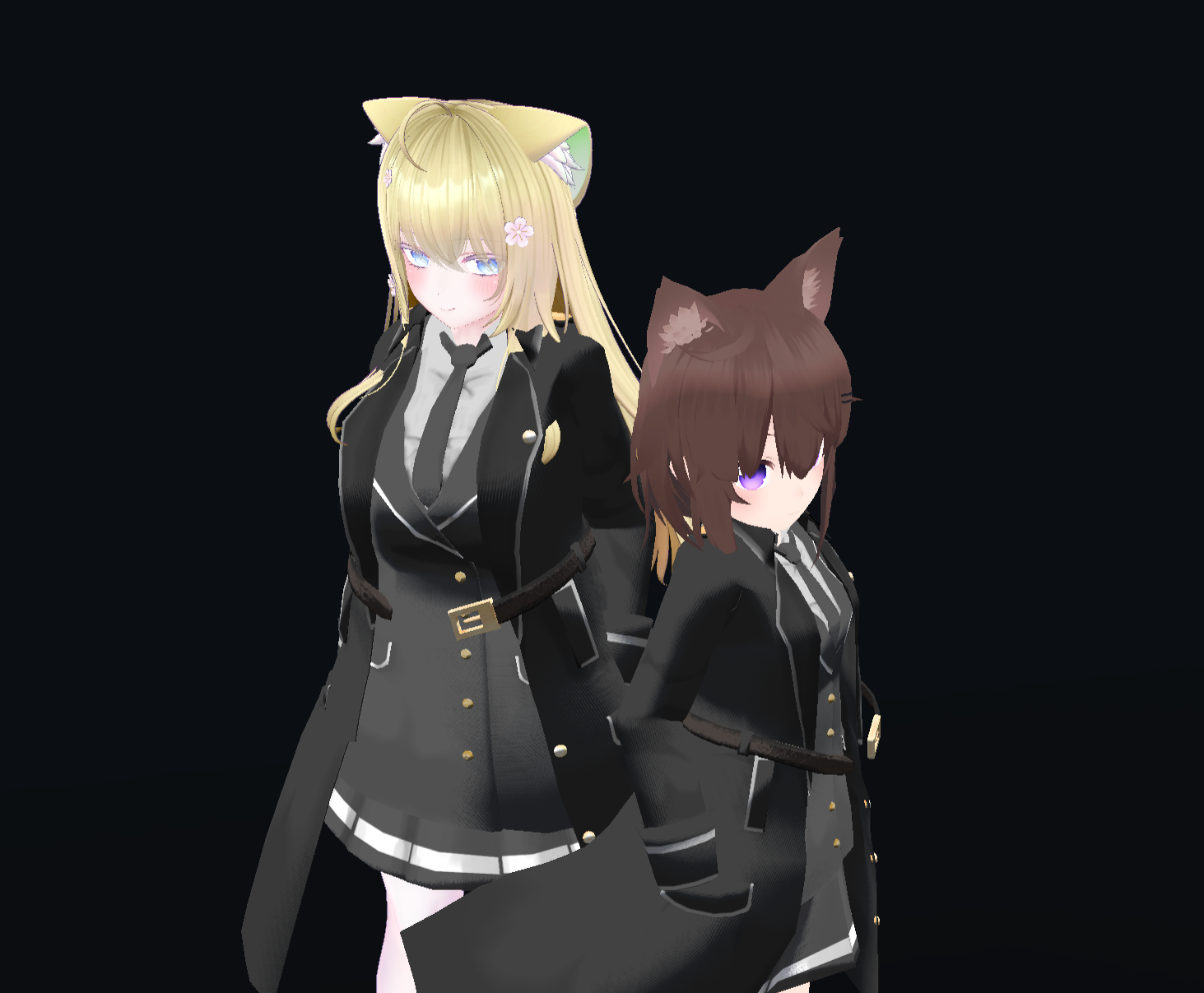 【13アバター対応、MA対応】指揮官な制服コート【VRChat想定 衣装3Dモデル】 - Studio-Symphonys- - BOOTH