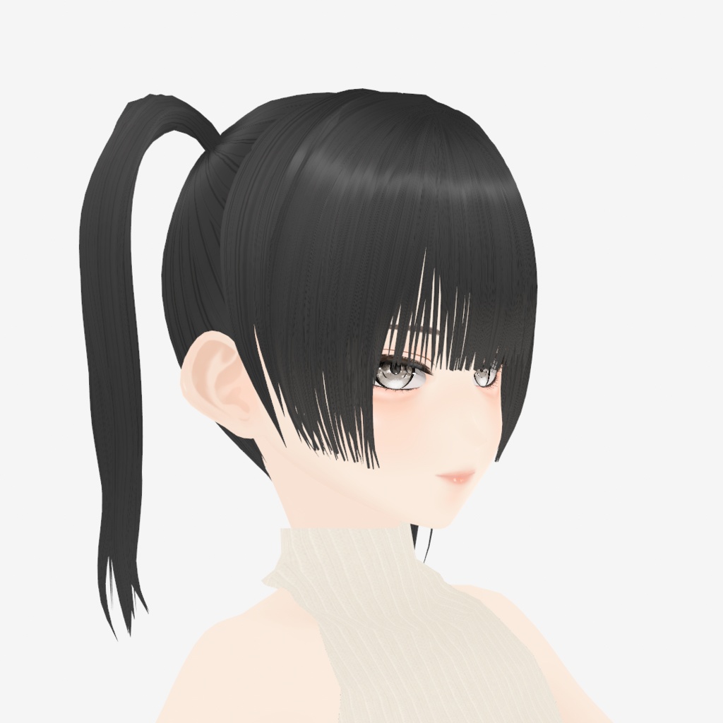 【VRoid】あろえ姫カット前髪｜Aloe hime cut bangs - アロエマート｜ALOE MART - BOOTH