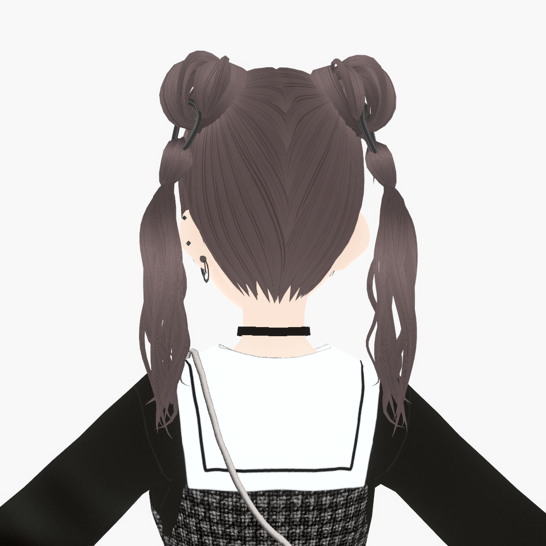 【VRoid】アロエリングツインテ｜Aloe ring extensions twin tail - アロエマート｜ALOE MART - BOOTH