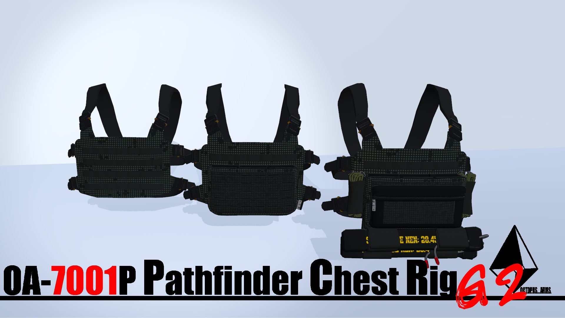 OCTOPUS ARMS OA-7001P G2 Pathfinder Chest Rig - OCTOPUS ARMS - BOOTH