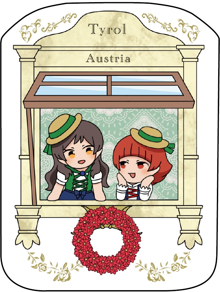 ご当地ステッカー3種セット - 通販やさんごっこ - BOOTH