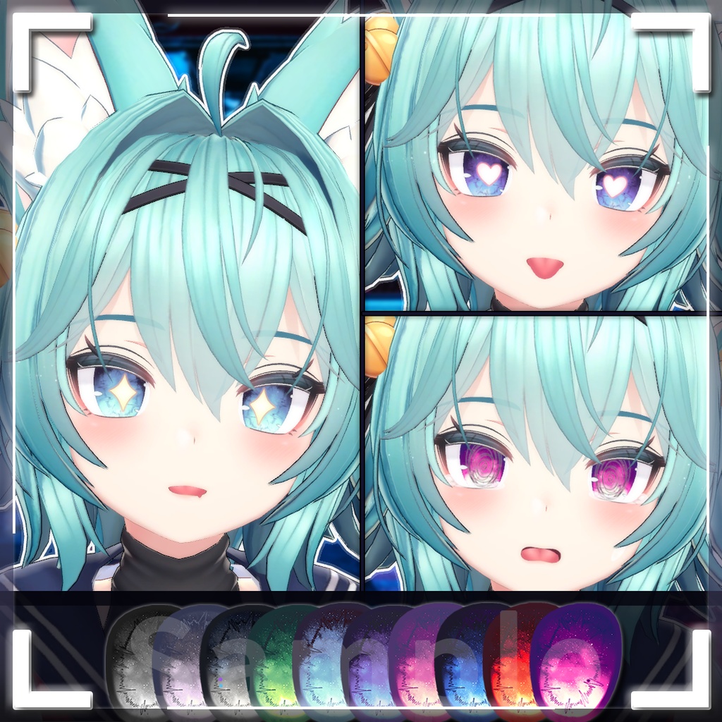 Eye texture for 竜胆 RINDO - vinsen - BOOTH