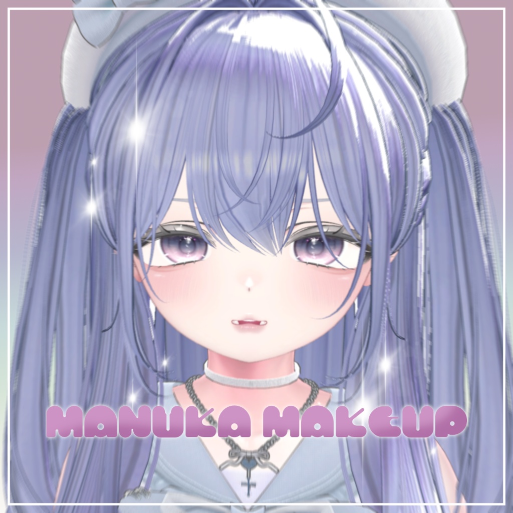 【無料/Free】MANUKA専用メイクアップテクスチャ【VRChat想定】 - Theta+Collection - BOOTH